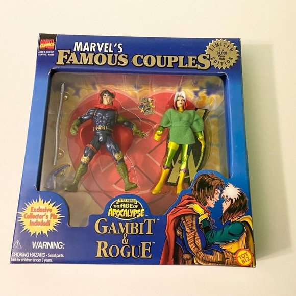 Toy Biz | Toys | Vintage 997 Toybiz Marvel Comics Famous Couples Gambit ...